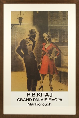 Original Exhibition Poster by R.B. Kitaj on artnet