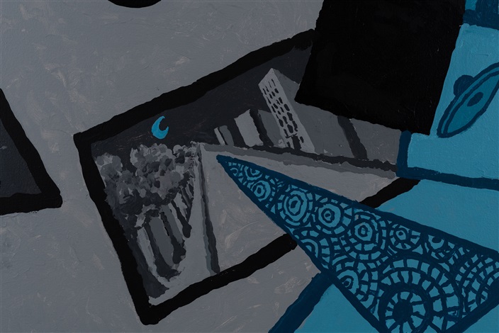 Self Portrait Circa 1970 by Derek Boshier on artnet