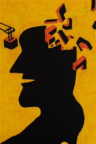 Self Portrait Circa 1974 by Derek Boshier on artnet