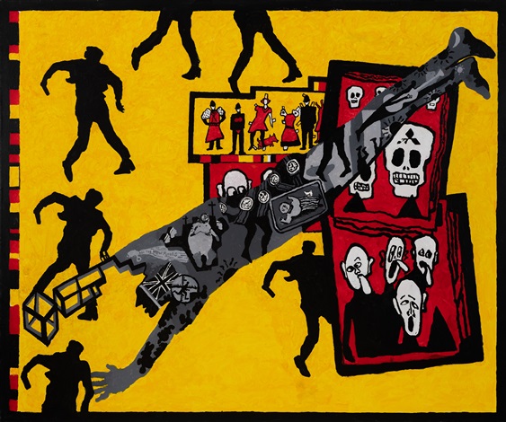 Self Portrait Circa 1979 by Derek Boshier on artnet