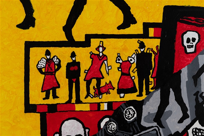 Self Portrait Circa 1979 by Derek Boshier on artnet