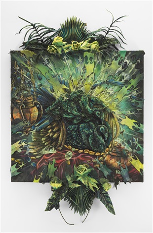 Untitled Green, 2023 by Raquel van Haver on artnet