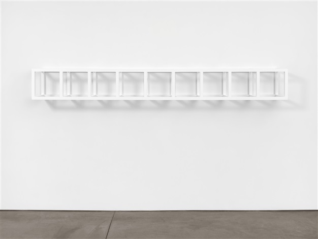 Wall Piece Modular Structure by Sol LeWitt on artnet