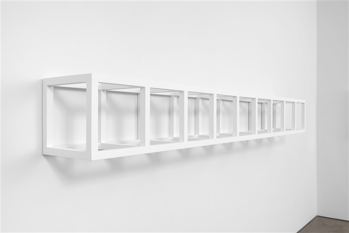 Wall Piece Modular Structure by Sol LeWitt on artnet