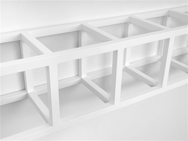 Wall Piece Modular Structure by Sol LeWitt on artnet