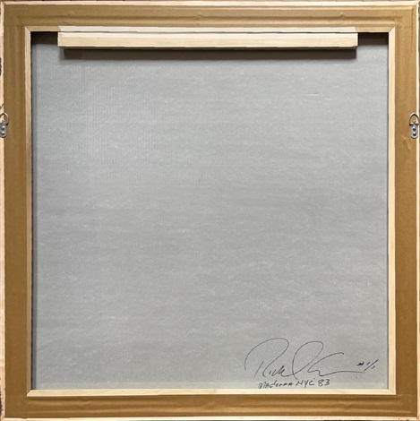 Madonna NYC 83 hand signed and numbered 11 on the front and the back by ...