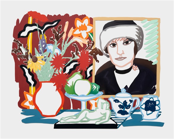 Still Life with Two Matisses Portrait, 19901992 by Tom Wesselmann on artnet