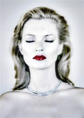 Shes Light Pure Kate Moss by Chris Levine on artnet