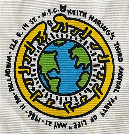 Keith Haring Party of Life 1986 Keith Haring Palladium 1986 by Keith ...