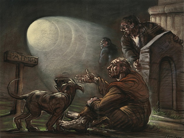 Patmos I by Peter Howson on artnet