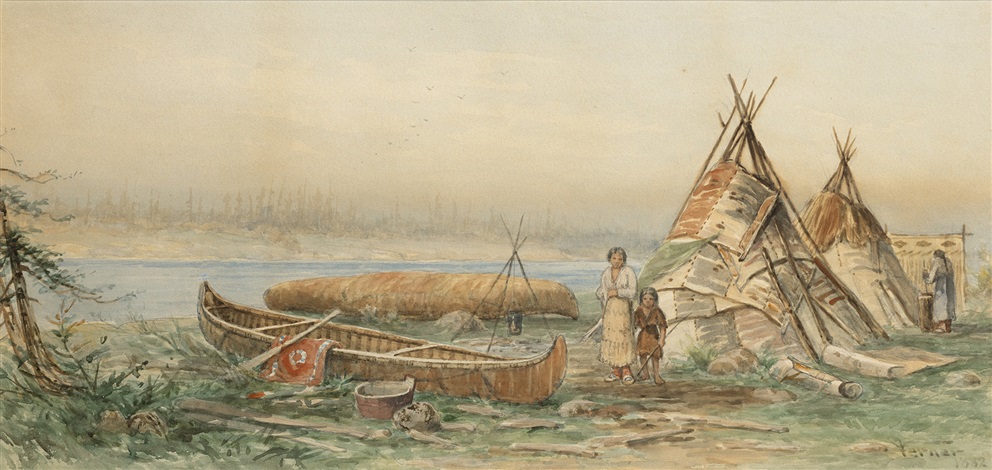 Encampment by Frederick Arthur Verner on artnet