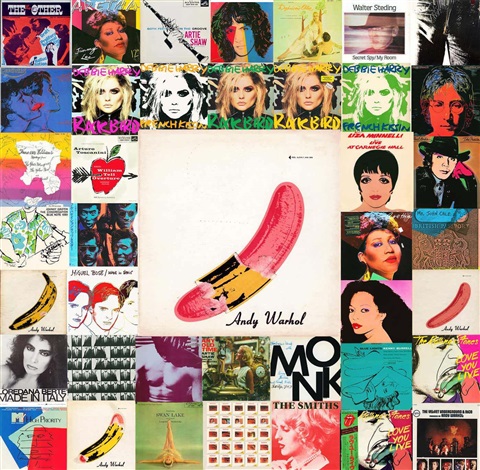 Andy Warhol Record Cover Art 1955-1987 a collection of 40 works by Andy ...