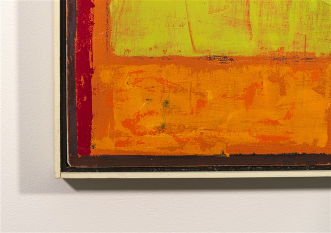 Havana No 5, Blue - bold, bright, colorful, abstract, modernist, oil on canvas by David Sorensen ...