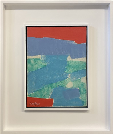 Color Theory 1032 Red, Green, Blue, White by Carl Robert Holty on artnet