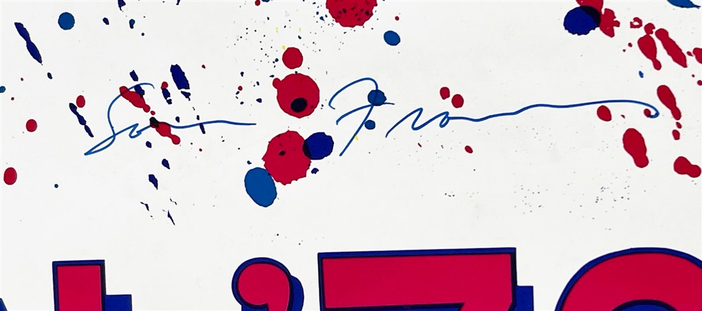 Sam Francis McGovern 72 Poster Hand signed by Sam Francis by Sam ...