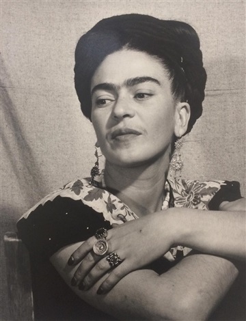 Portrait of Frida Kahlo Used for the cover of Art News by Bernard ...