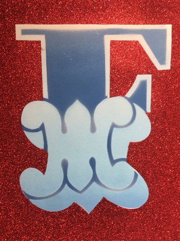 Big Red Glitter Circus A - Z by Ben Eine on artnet