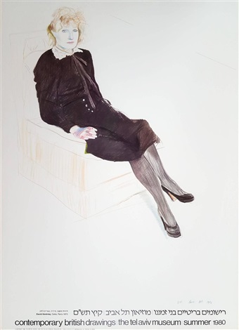 Contemporary British Drawings Tel Aviv Museum Celia by David Hockney on ...