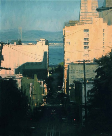 Rising Shadow Before Sunset by Ben Aronson on artnet