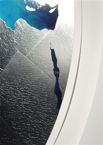 Raw Earth Screen print with silver leaf by Marc Quinn on artnet