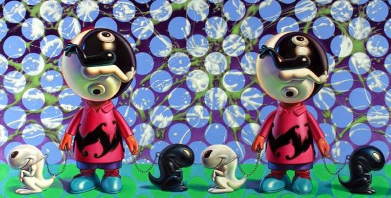 Double Ying Yang by Ron English on artnet