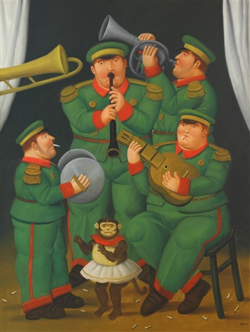 Circus Band by Fernando Botero on artnet