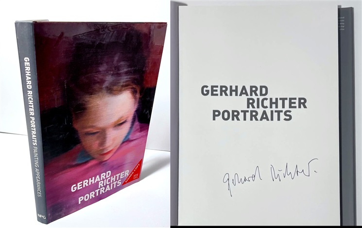 GERHARD RICHTER PORTRAITS official hand signed copy by Gerhard Richter on artnet