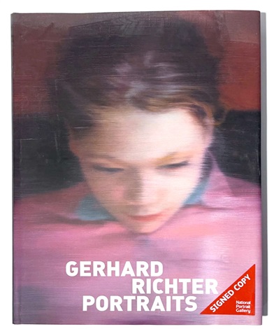 GERHARD RICHTER PORTRAITS official hand signed copy by Gerhard Richter ...
