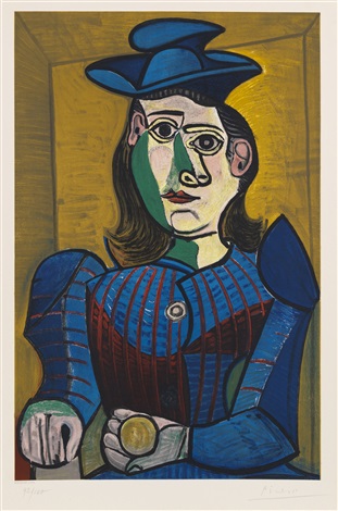 Femme assise Dora Maar by Pablo Picasso on artnet