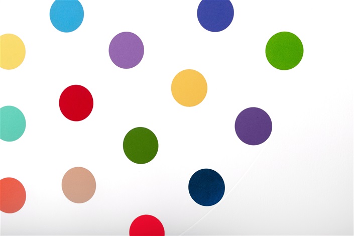 Cineole Multi-color Spots Etching with Aquatint by Damien Hirst on artnet
