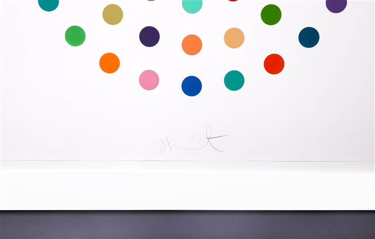 Cineole Multi-color Spots Etching with Aquatint by Damien Hirst on artnet
