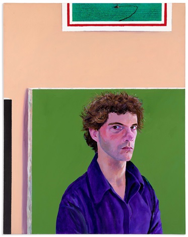 Self - Portrait by Patrick Angus on artnet
