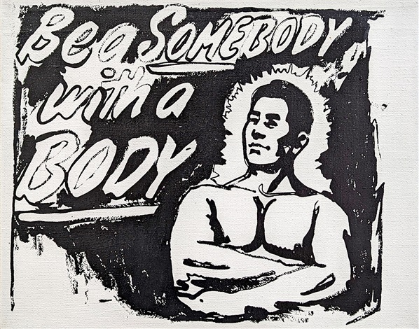 Be A Somebody with a Body by Andy Warhol on artnet