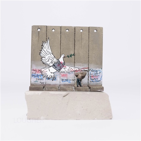 WALLED OFF HOTEL SOUVENIR PEACE DOVE LONG LIVE PALESTINE by Banksy on ...