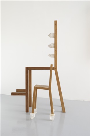 Chair for Human Use with Chair for Spirit Use 2 by Marina Abramović on ...