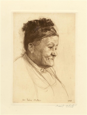 Der lieben Mutter by Emil Orlik on artnet