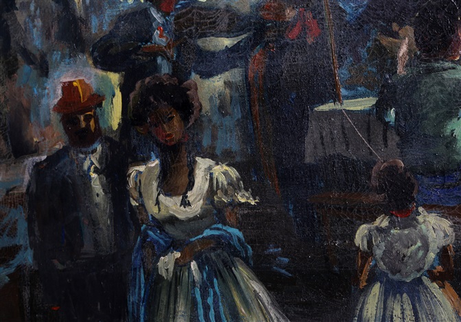 Restaurant Scene by Charles Henry Alston on artnet
