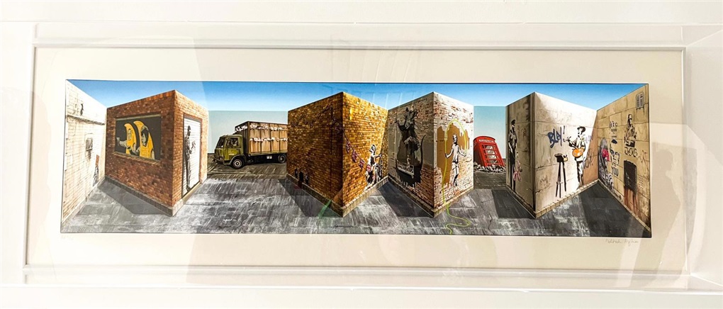 Banski by Patrick Hughes on artnet