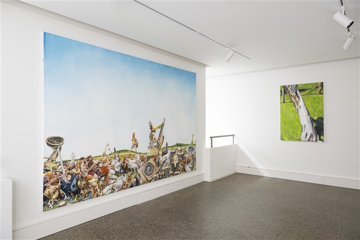 Bondelle dans un paysage by Leopold Rabus on artnet