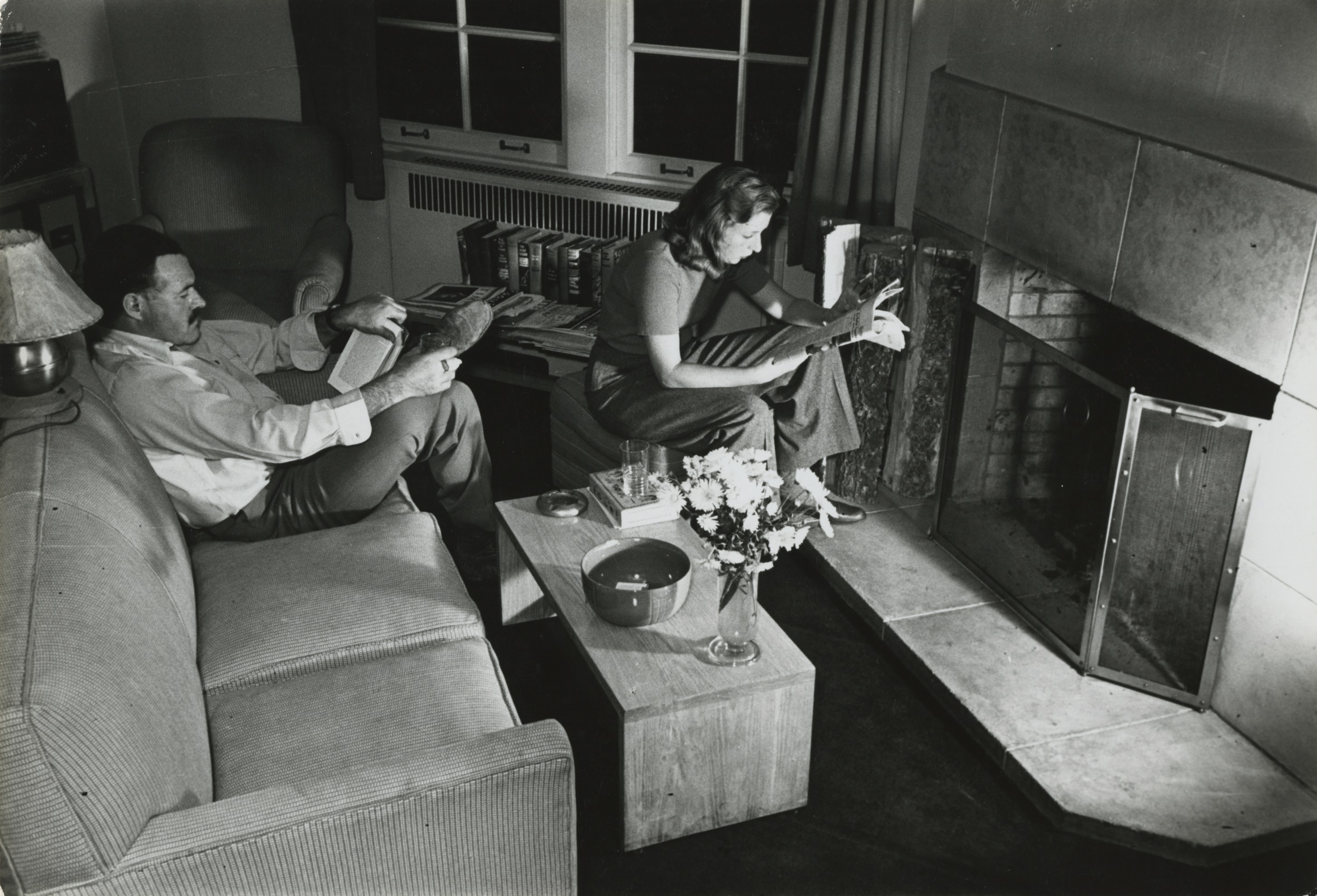 Ernest Hemingway And Martha Gellhorn A Boat Against The Current: Quote