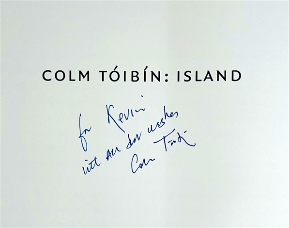 Walls of Aran Hand signed and inscribed by BOTH Sean Scully and Colm ...