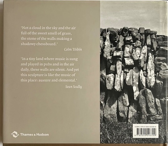 Walls of Aran Hand signed and inscribed by BOTH Sean Scully and Colm ...