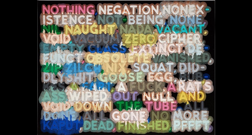 nothing by Mel Bochner on artnet