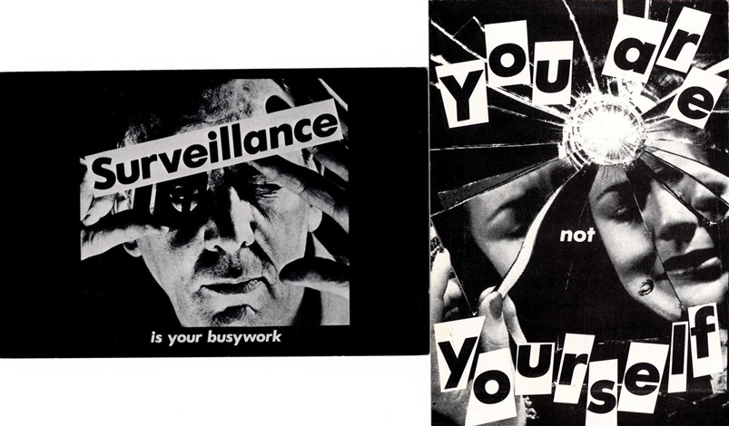 Barbara Kruger Annina Nosei 1983-1984 Kruger Surveillance is your Busy ...