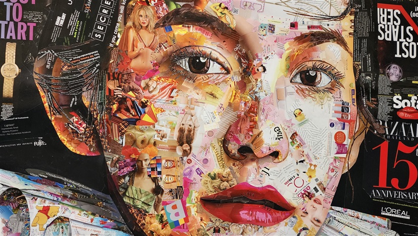 Baroque woman by Virut Panchabuse on artnet