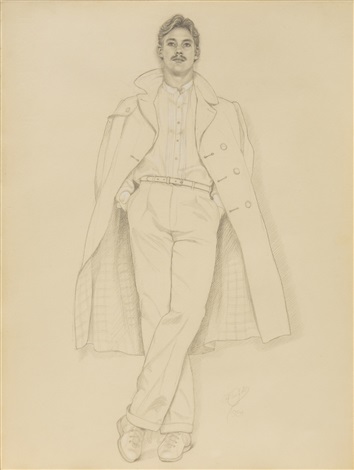 Man in Coat by James Childs on artnet