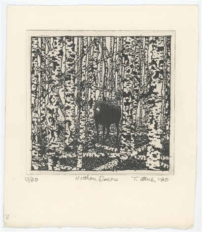 Northern Dancers by Tom Uttech on artnet