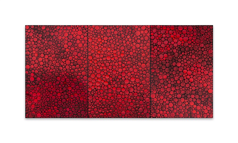 Infinity Dots CR 1-3 by Yayoi Kusama on artnet