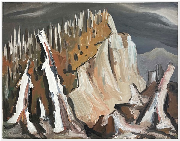 SILVER TREES by Kenneth Callahan on artnet