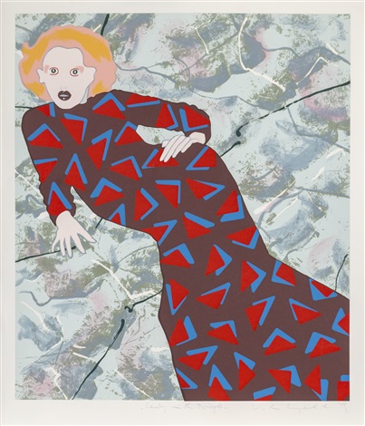 Lady and Triangles by Kiki Kogelnik on artnet